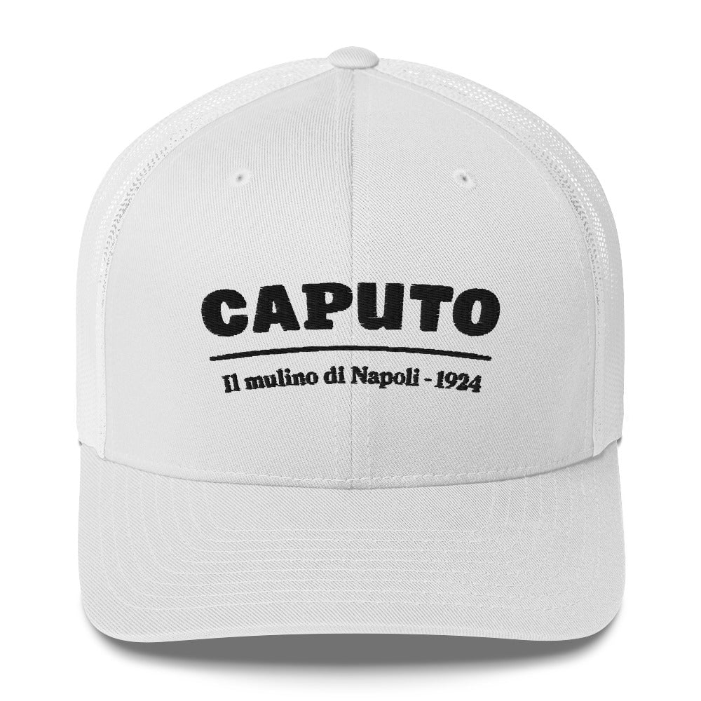 Caputo Trucker Cap - Black Logo – Caputo Flour