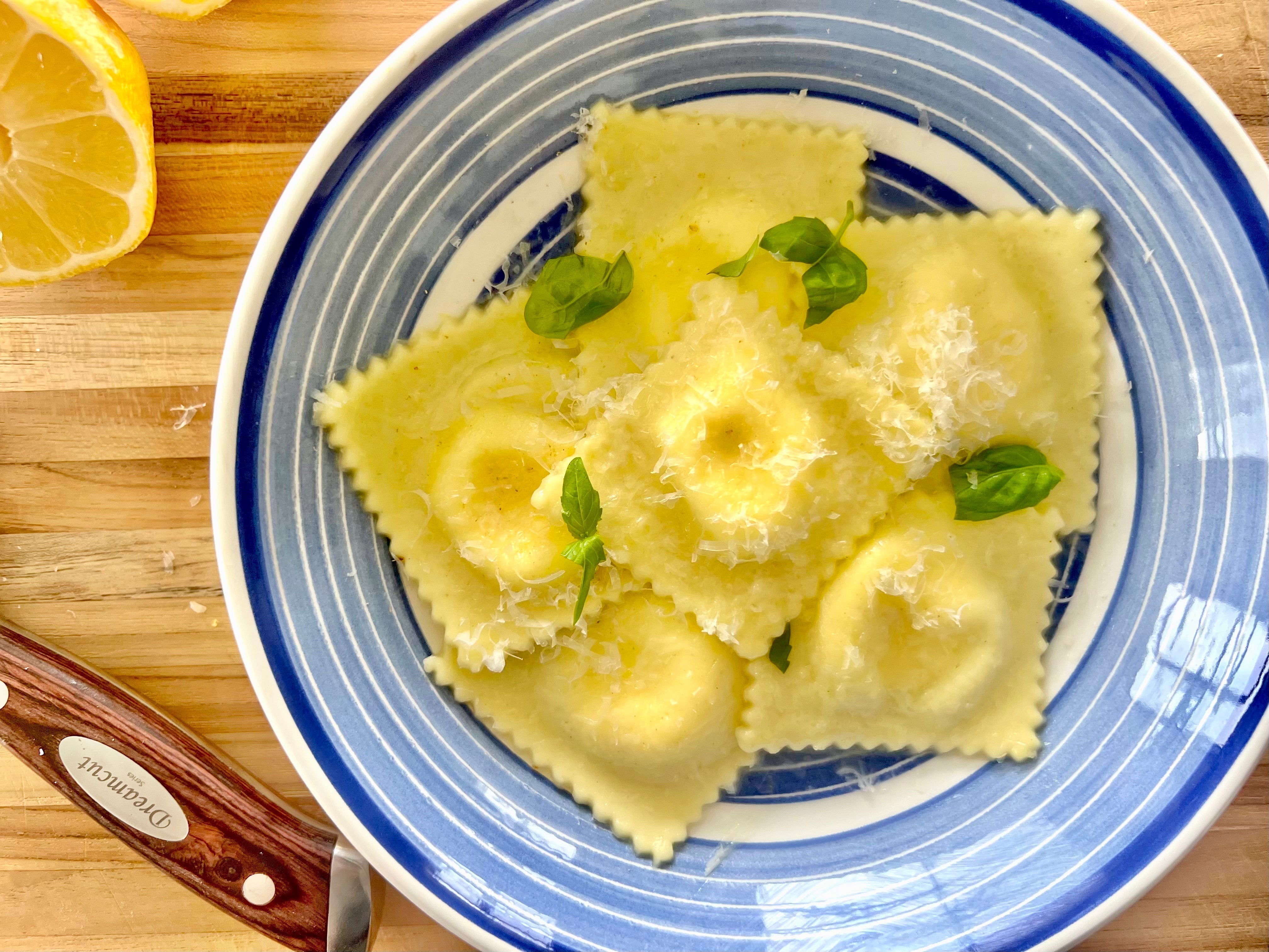 Gluten-Free Lemon Ricotta Ravioli – Caputo Flour