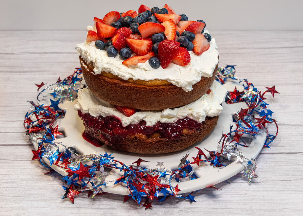 Berry Butter Cake-Caputo Flour