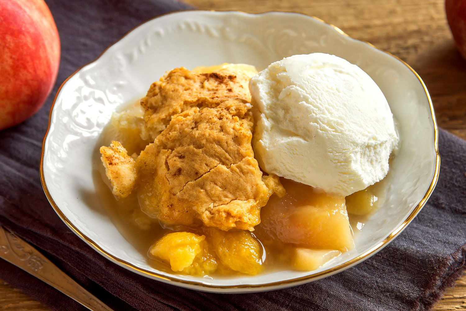 Drop Biscuit Peach Cobbler – Caputo Flour