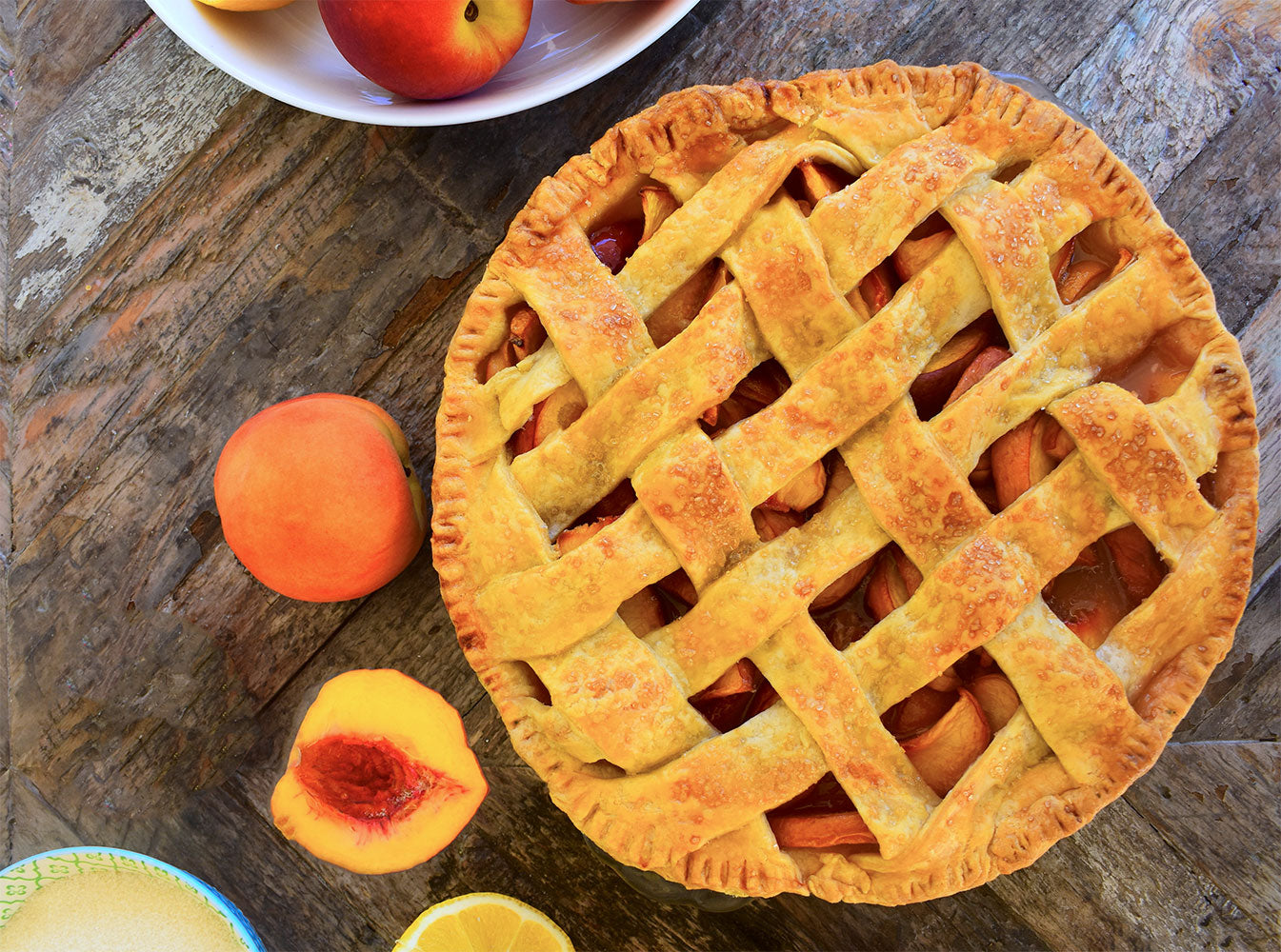 Peach Pie – Caputo Flour
